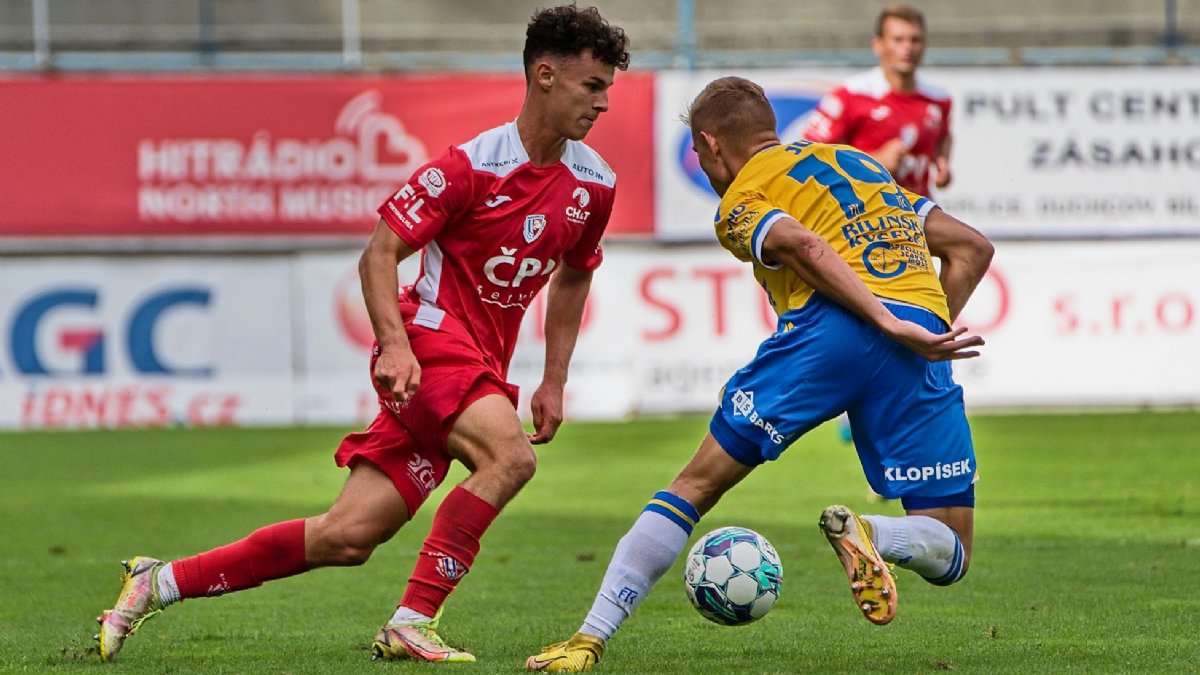 Rád bych si pozici v týmu udržel, říká debutant Štěpán Míšek | FK Pardubice