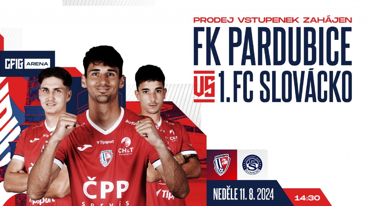 Probíhá prodej vstupenek na Slovácko! | FK Pardubice